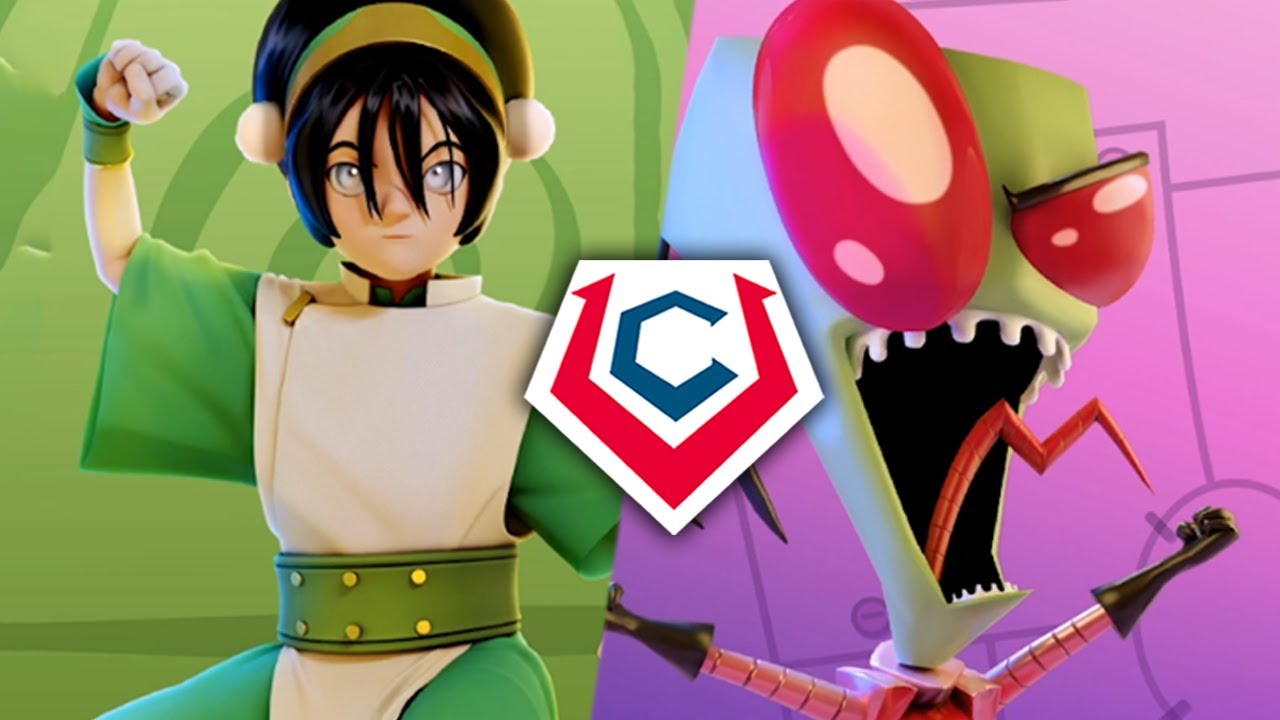 Keits (Toph) vs UltraDavid (Zim) - Nick All-Star Brawl - YouTube