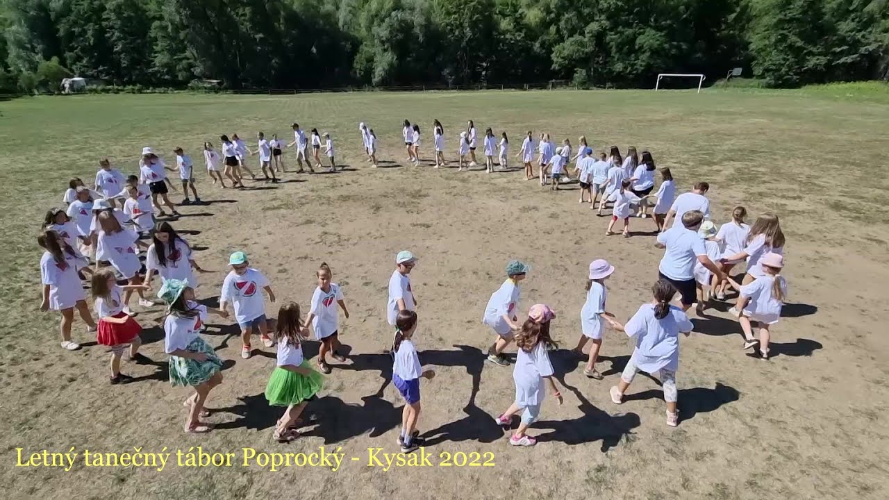 Kysak 2022 - Belgický tanec - Letný tanečný tábor Poprocký - YouTube
