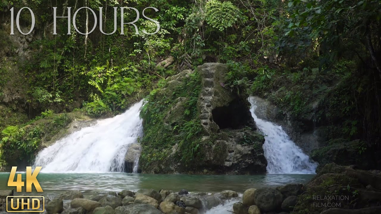 Water Sounds in Forest - Relaxing Ambience, White Noise & Nature Sounds ...