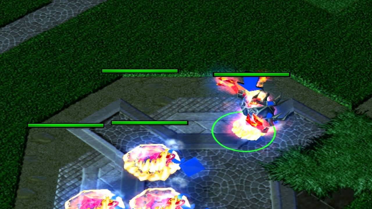 Shadow Fiend Warcraft raze/attack/walk - YouTube