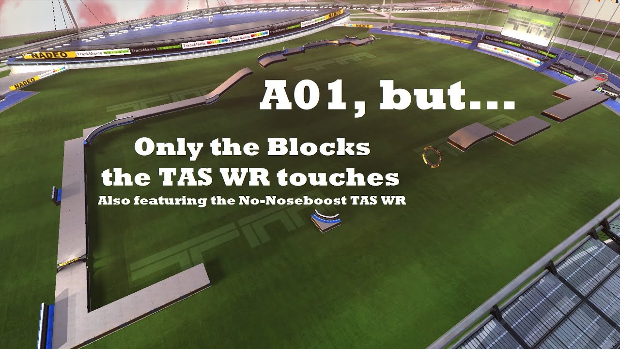A01, but... Only the Blocks the [TAS] WR touches - YouTube