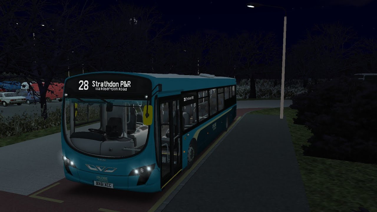OMSI 2 | Evening Shift On Strathshire Route 28 | Veiling Volvo B7RLE ...