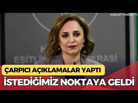Dem Parti sözcüsü Ayşegül Doğan Çerçeve Yasa hakkında bilgi verdi #infazdüzenlemesi #af #genelaf 