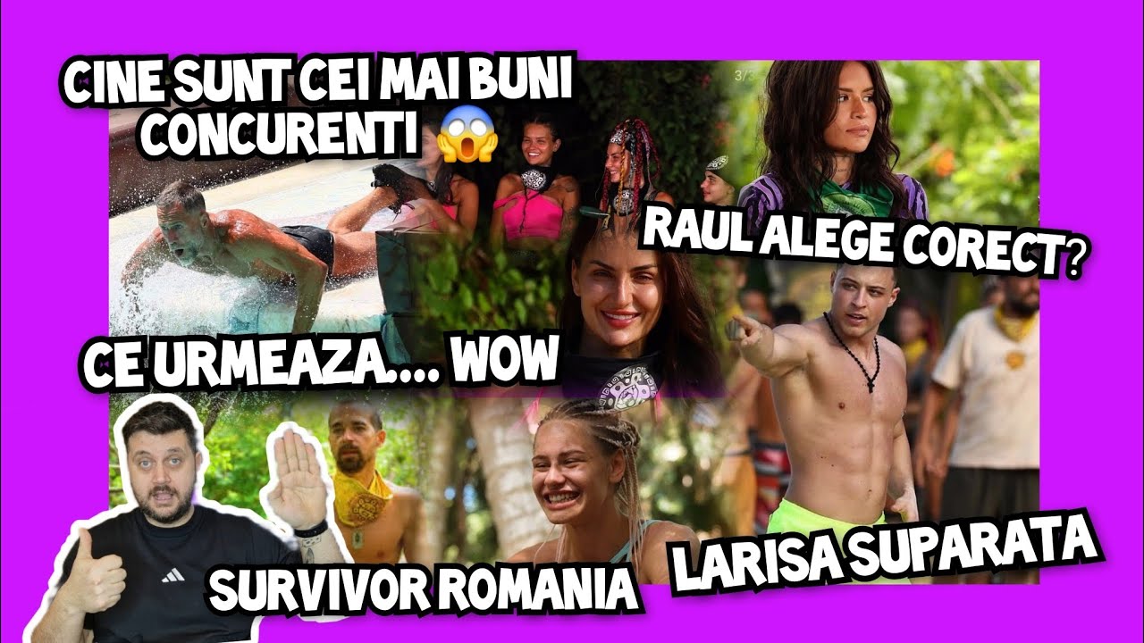 SURVIVOR ROMANIA in avans • LARISA POPA supărată • Diandra si Raul ...