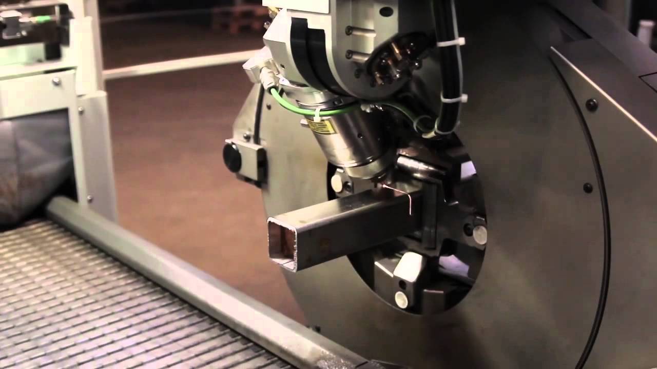 HH Metal & Rør - rørlaserskæring skærpning og affasning - YouTube