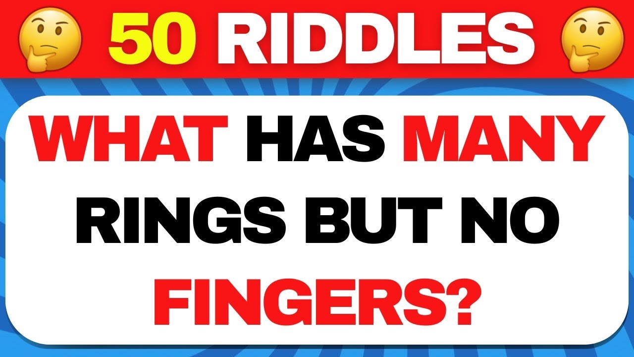 🧠 Brain Test: 50 Riddles That Get Harder Every Level! 🔥 | Can You Solve ...