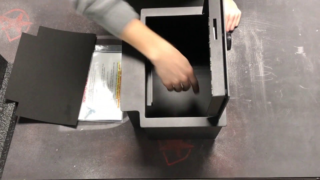 DmaxStore UnBoxed - Lock'er Down Exxtreme Center Console Safe - YouTube