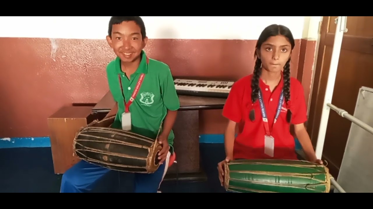 Madal tutorial from school student @onlinenepalimusiccourse - YouTube
