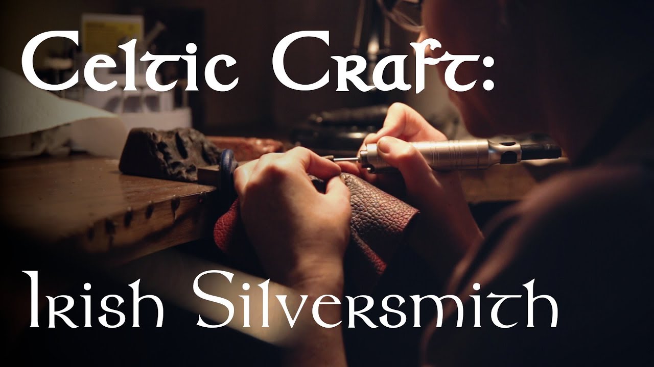 Irish Silversmith - Celtic Craftsmanship - YouTube