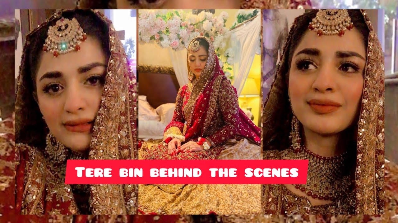 Tere bin behind the scenes//Yumna zaidi//Whaj Ali//sabeena Farooq//Hira ...