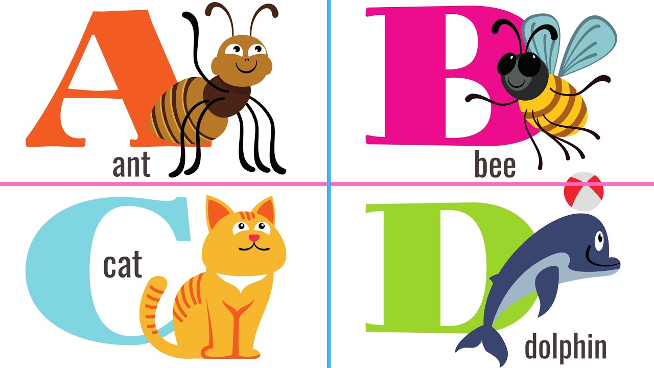 A For Apple B For Ball I Abcd Song I Abcd for Kids I Abc Song Nursery ...