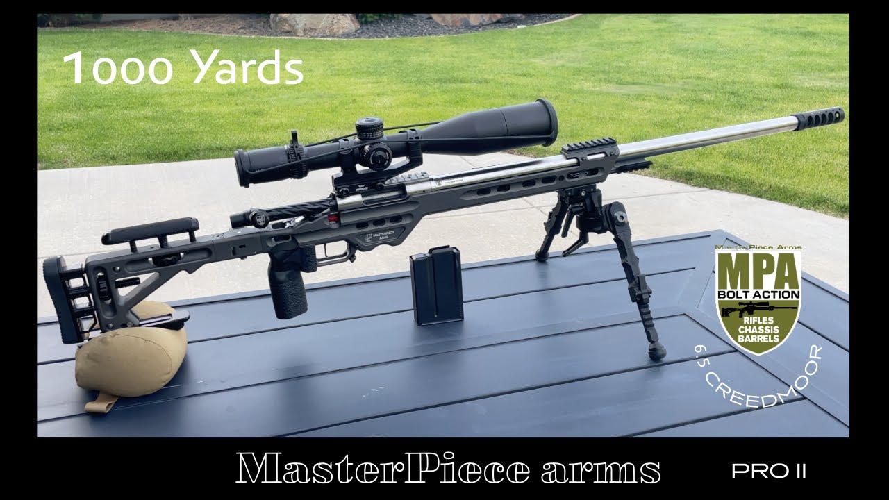 MPA (MasterPiece Arms) Pro II - 330 to 1000 yards - YouTube