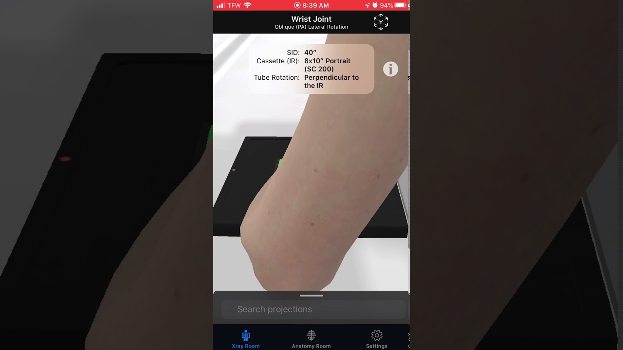Wrist X-ray Positioning Simulation Video - YouTube