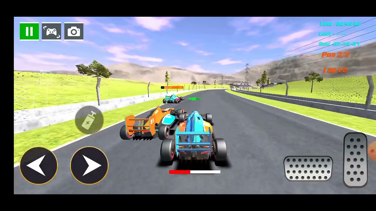Formula car race - YouTube
