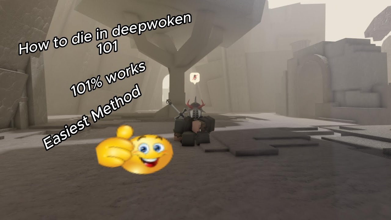 how to die in deepwoken 101 - YouTube