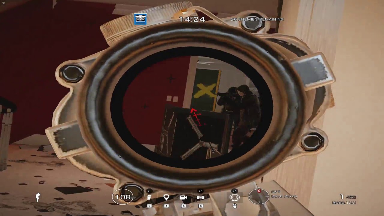 Bosg Acog 1 shot 2 kill | Rainbow Six Siege - YouTube