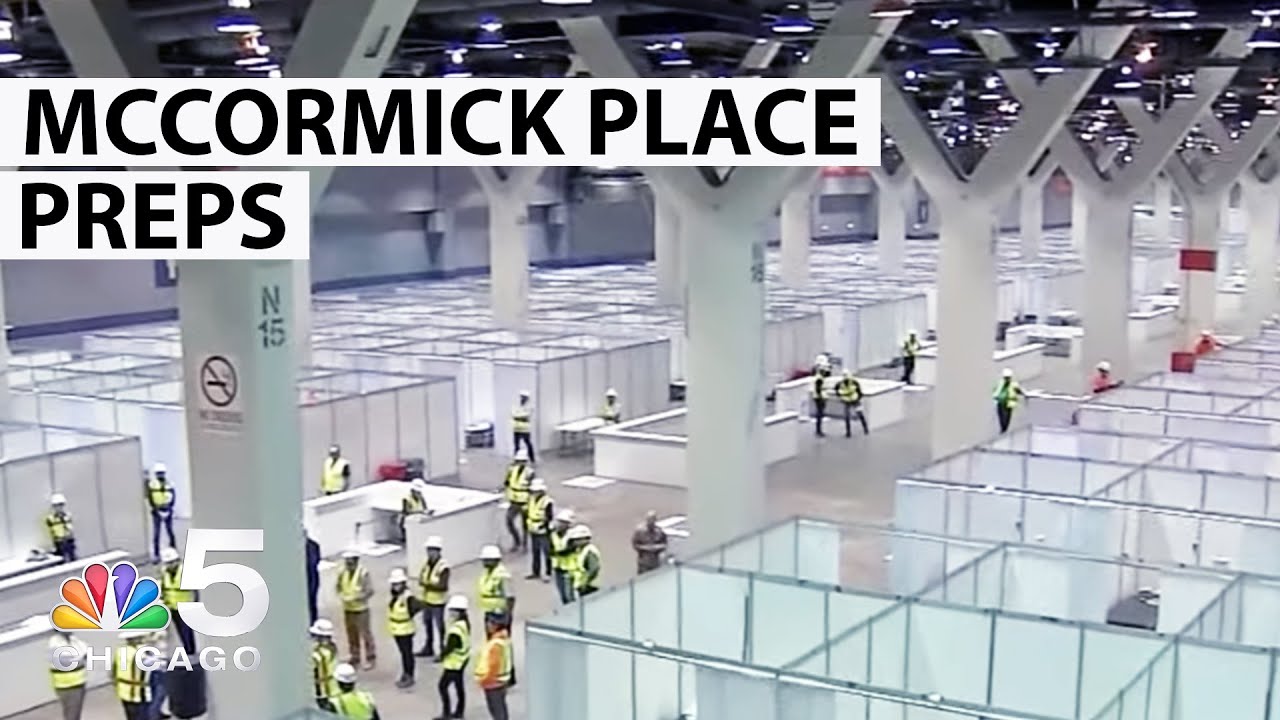 McCormick Place Transformed Into ‘Alternate Care Facility’ | NBC ...