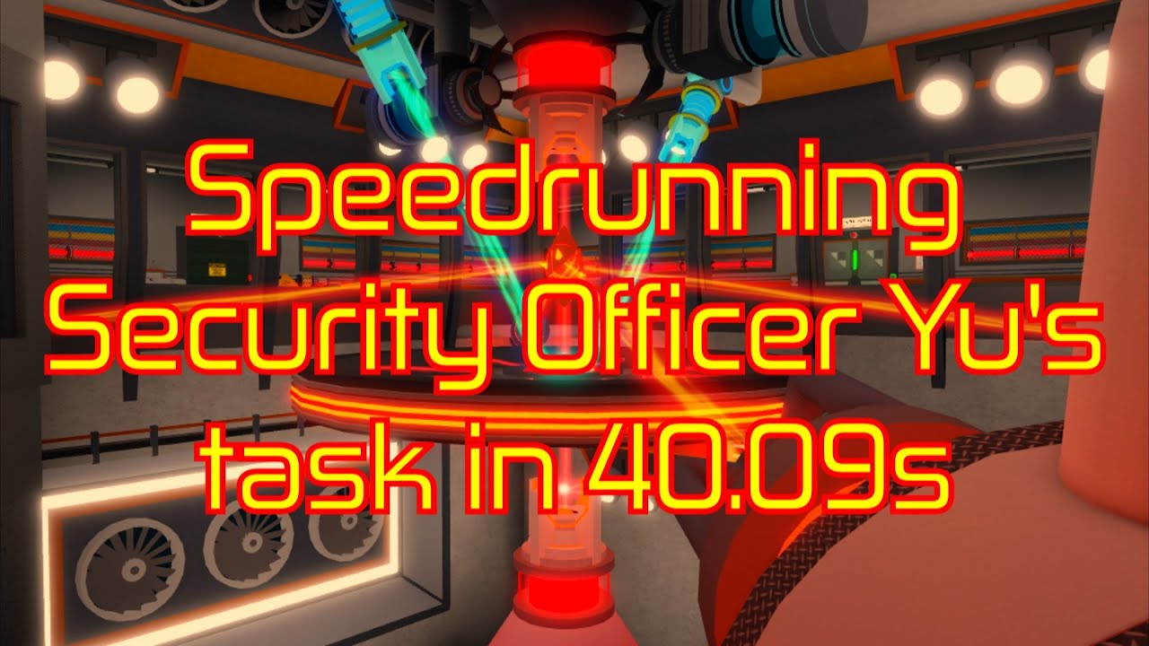 Speedrunning Security Officer Yu's task in 40.09s | IITPP - YouTube