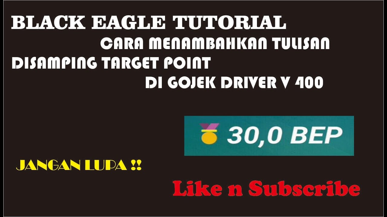 tutorial membuat tulisan disamping target poin - YouTube
