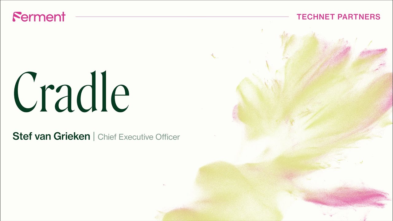 Cradle: Meet Stef van Grieken from our TechNet Partners - YouTube