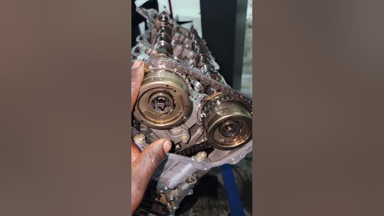 Mercedes m278 engine timing diagram part2 - YouTube