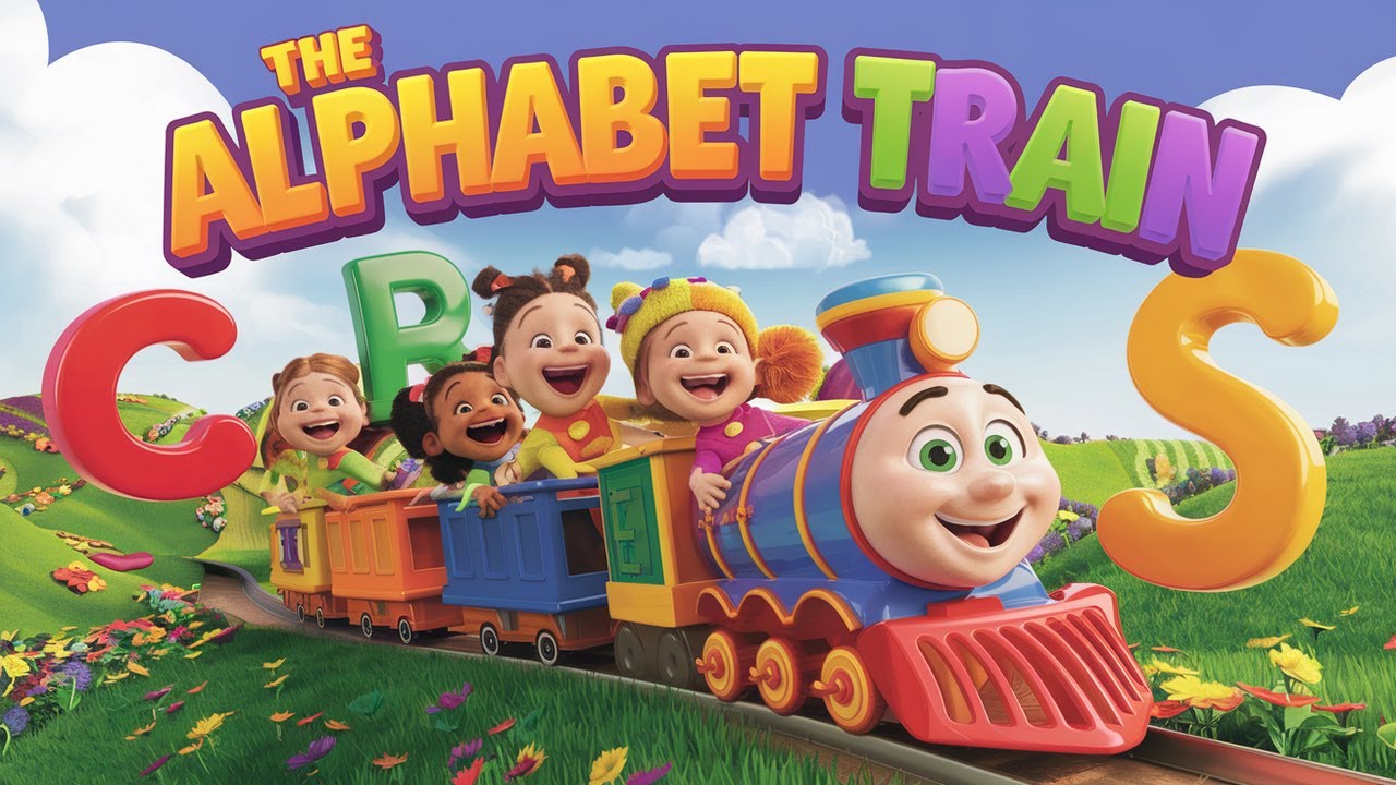 The Alphabet Train Song – Learn ABCs with a Fun Train Ride! - YouTube