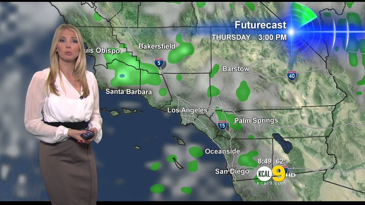 Evelyn Taft 20121010 Kcal9 Hd Sheer White Top Youtube