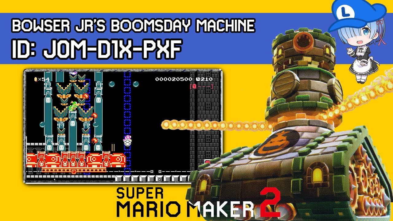 Bowser Jr's Boomsday Machine - COOLEST BOSS RECREATIONS in Super Mario ...