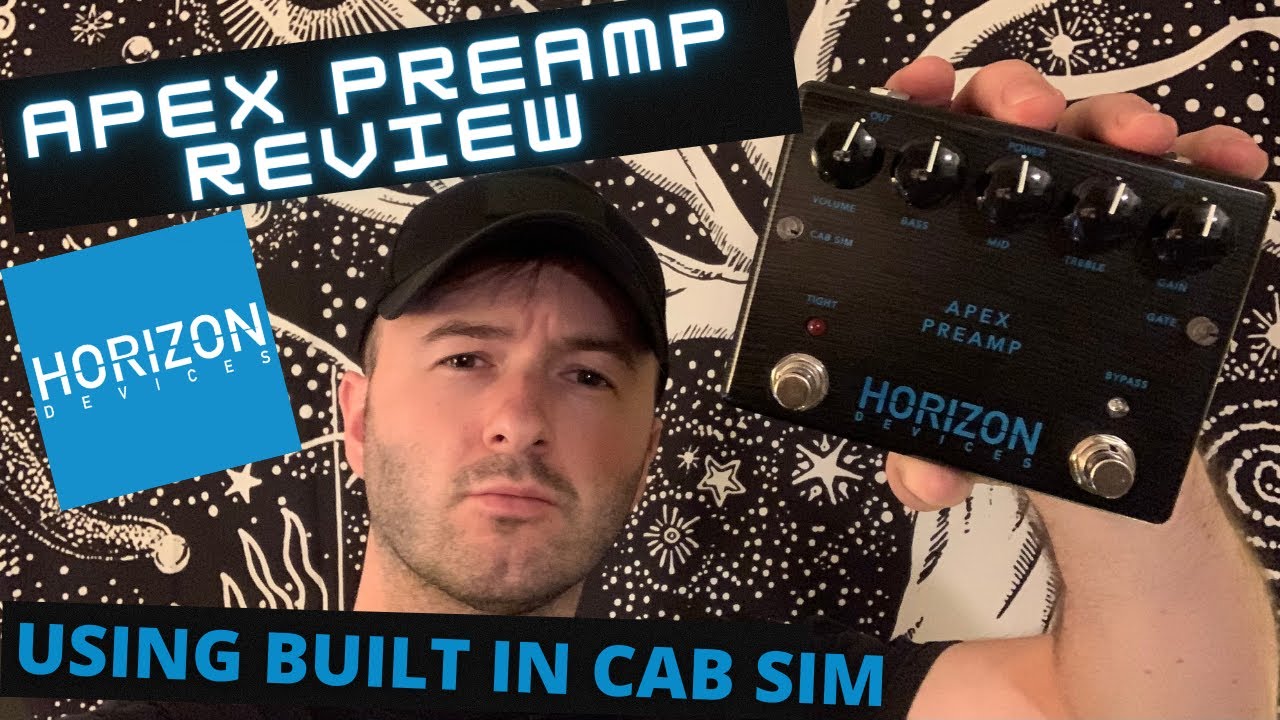 APEX PREAMP REVIEW // Using built in cab sim - YouTube