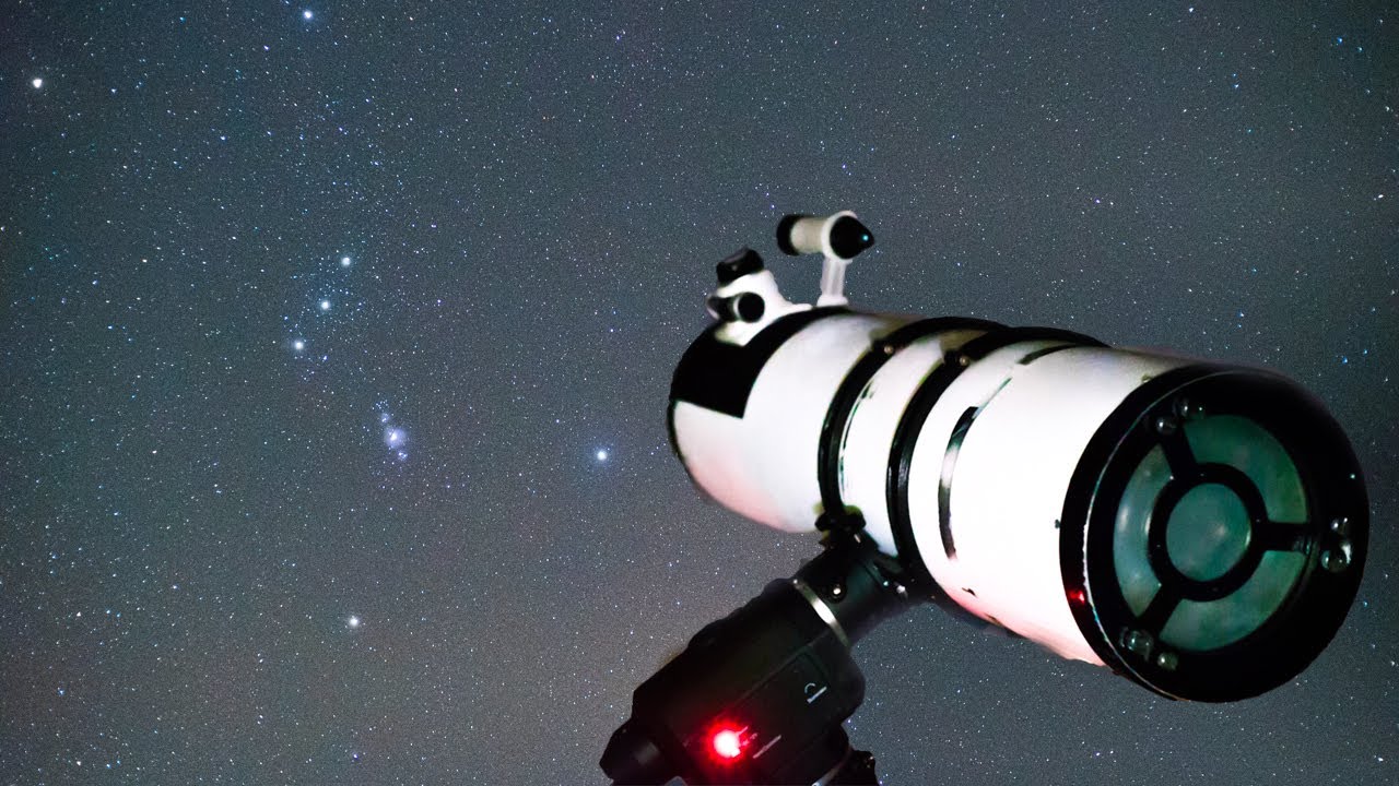 Orion Nebula Live View through 10" Telescope - YouTube