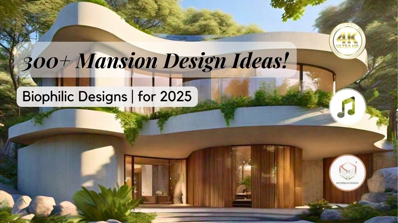 MANSION GOALS: Biophilic Design Inspiration for Your Dream Home! - YouTube