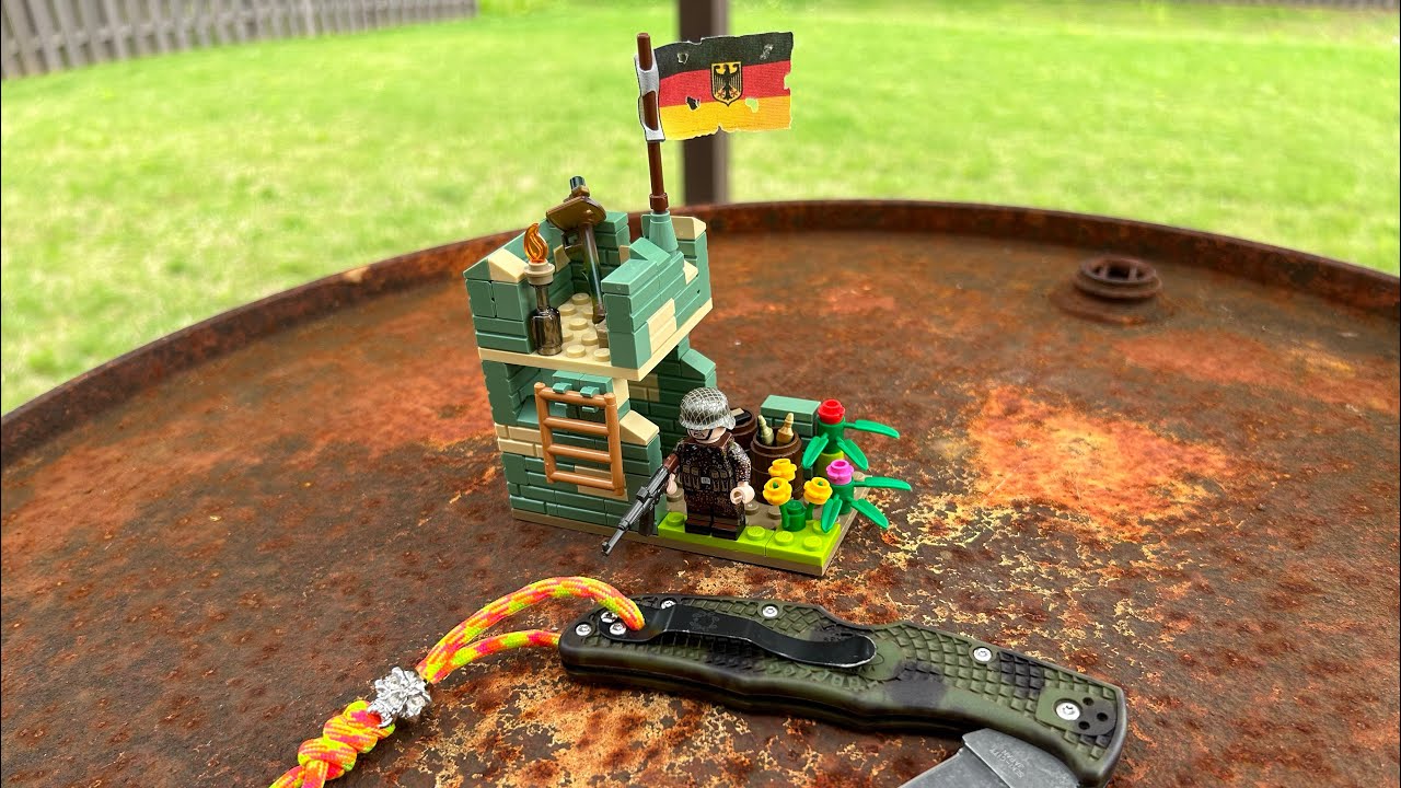 Custom Lego & TMC German WW2 Outpost 2023 - YouTube