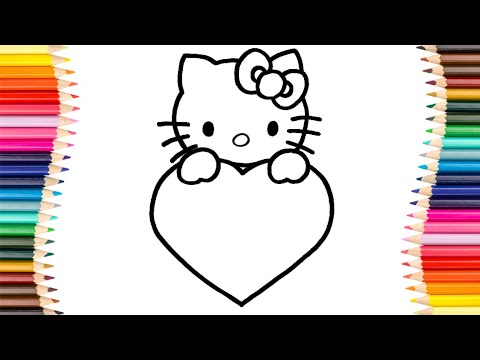 Set Hello Kitty. How to Draw Hello Kitty. - YouTube