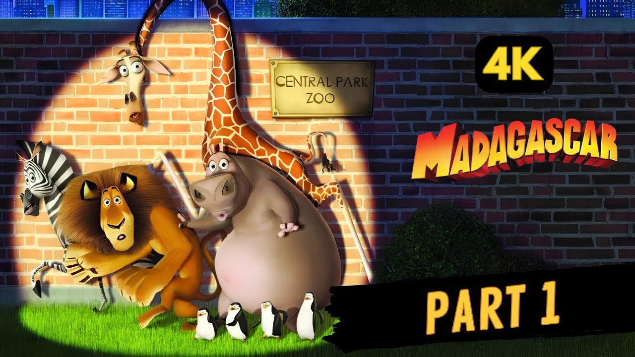 Madagascar [GAMECUBE, PC, PS2, XBOX ] Longplay Level 1 - King of New ...