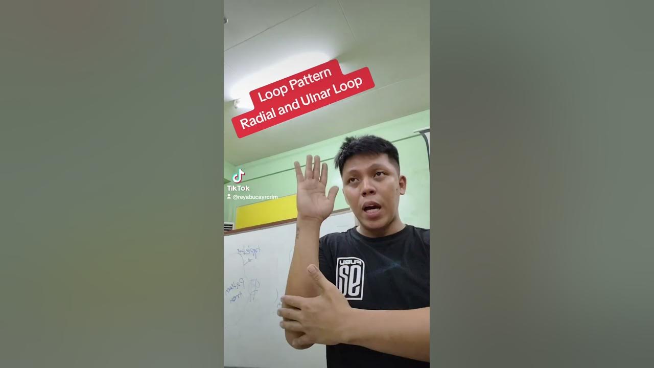Loop Pattern Radial and Ulnar Loop - YouTube
