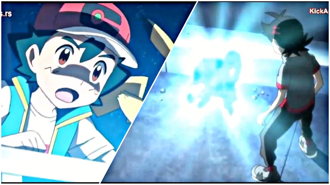 Goh's drizzile evolve into inteleon - Pokemon sword and shield episode ...