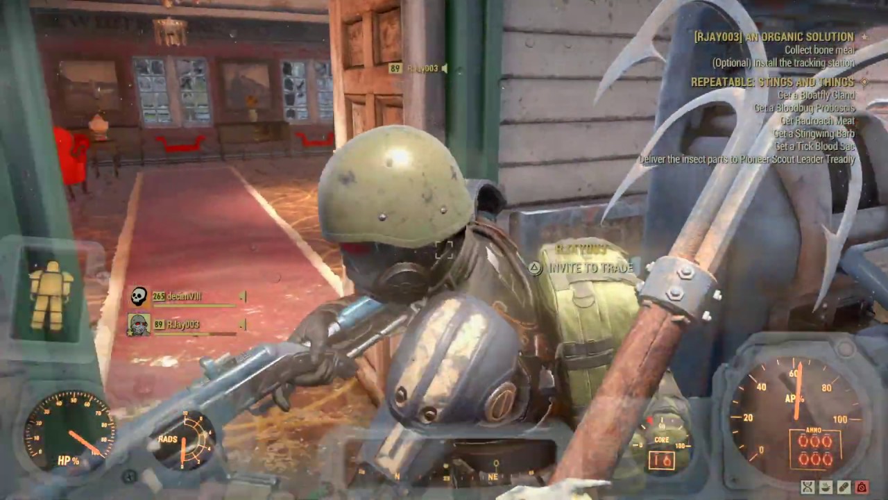 Fallout 76 - Playing on RJay003's Private Server, Part 1 - YouTube