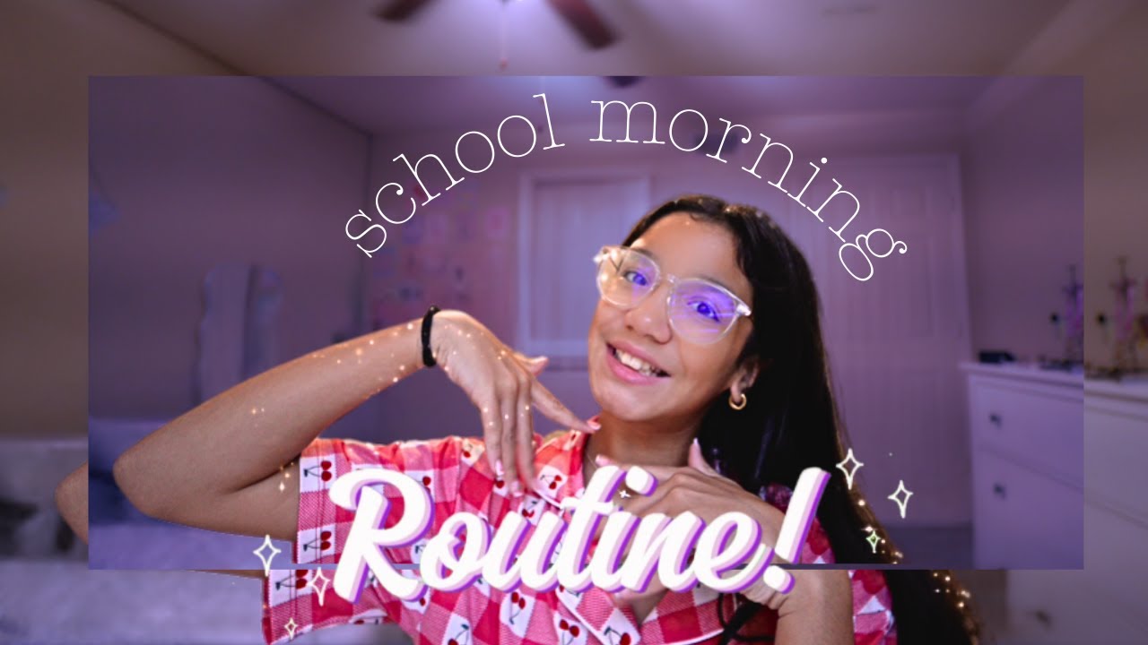 My Realistic School Morning ROUTINE! - YouTube