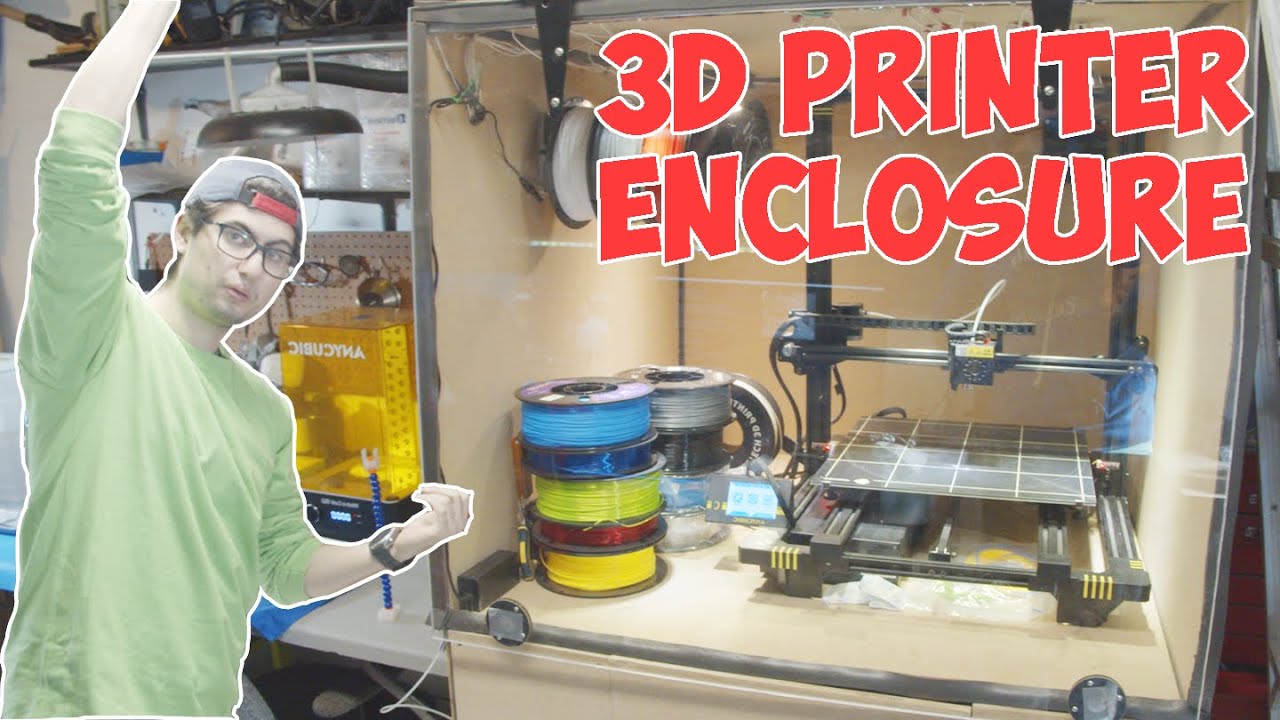 EVERY 3D PRINTER NEEDS THIS. | DIY 3D Printer Enclosure - YouTube