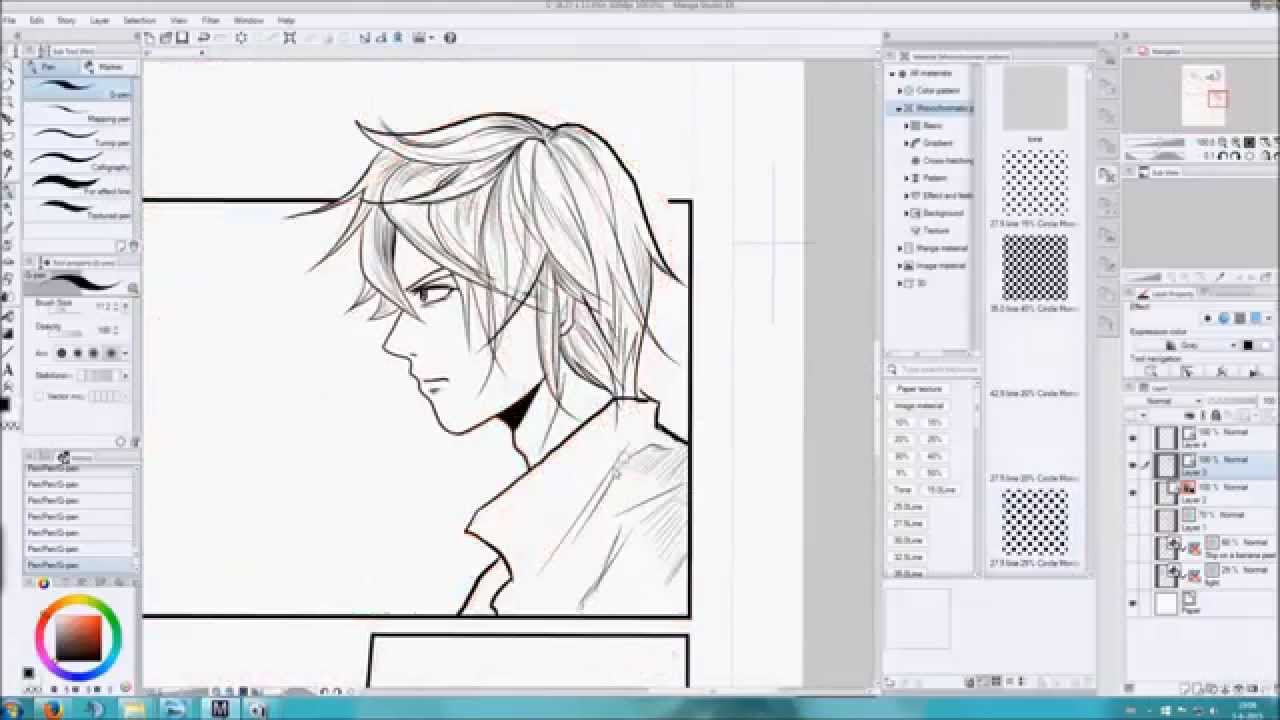 Drawing + Screentoning - YouTube