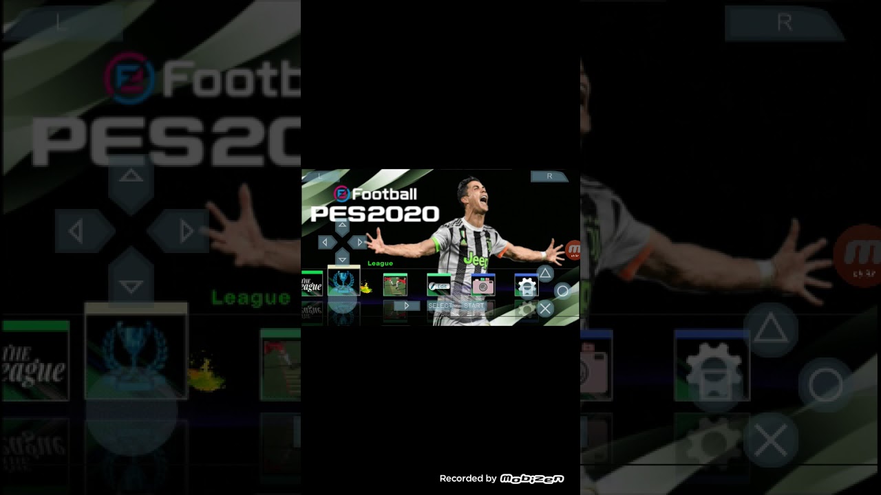 Playing pes 14 mod pes 20 on ppsspp - YouTube