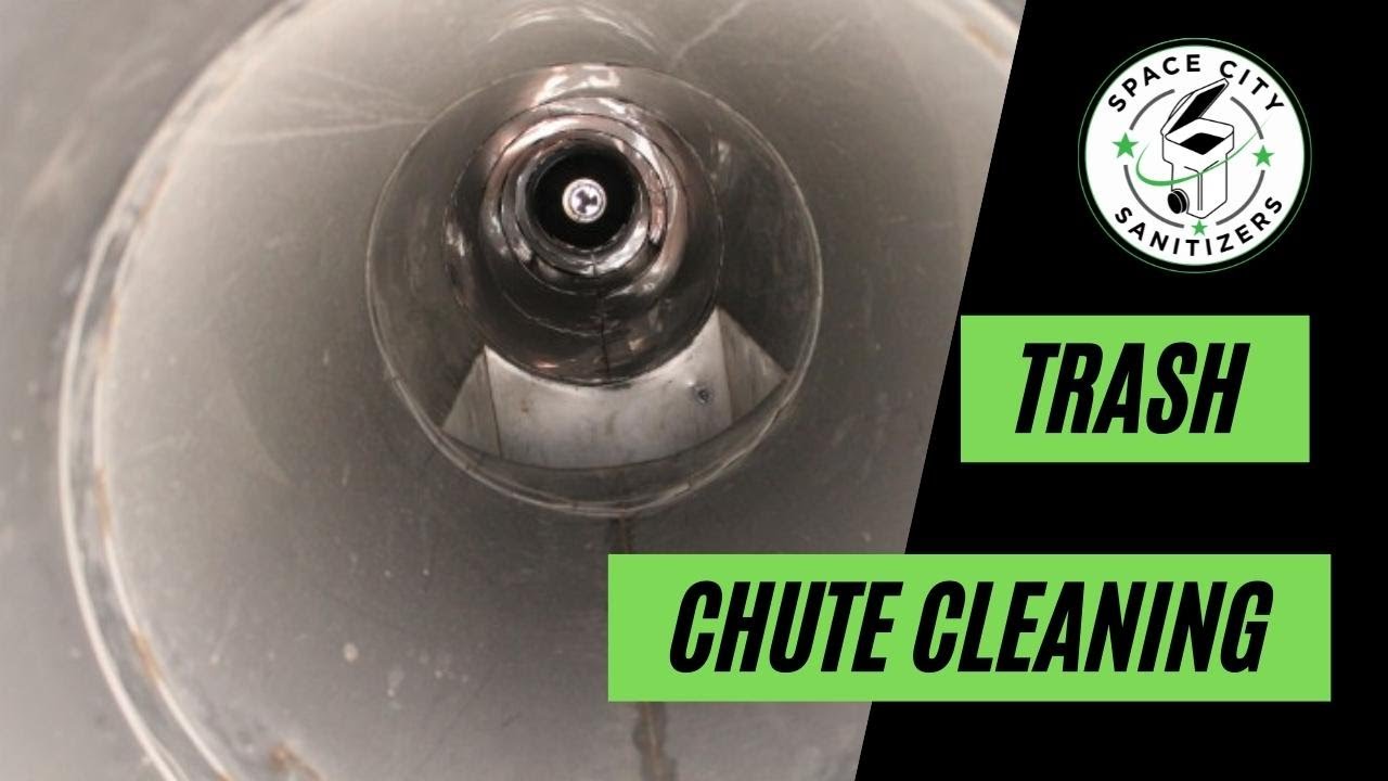 Texas Trash Chute Cleaning - Space City Sanitizers - YouTube