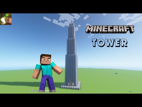 Minecraft Cobblestone Tower || How to make Minecraft cobblestone tower ...