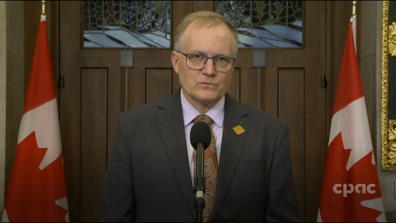 NDP House leader Peter Julian reacts to Speaker Anthony Rota's ...