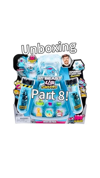 Unboxing Mrbeast Lab Swarms part 8 (Mega Lab Pack) - YouTube
