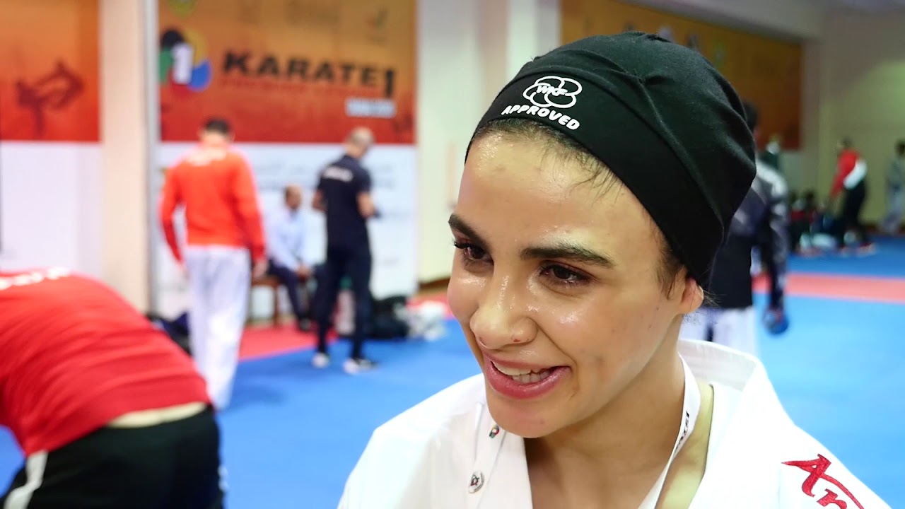 Karate1Dubaï / Sara Bahmanyar, Bettina Plank, Rozita Alipourkeshka and ...