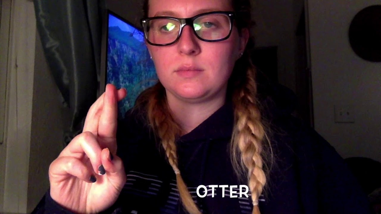 Underwater Sign Language Words - YouTube