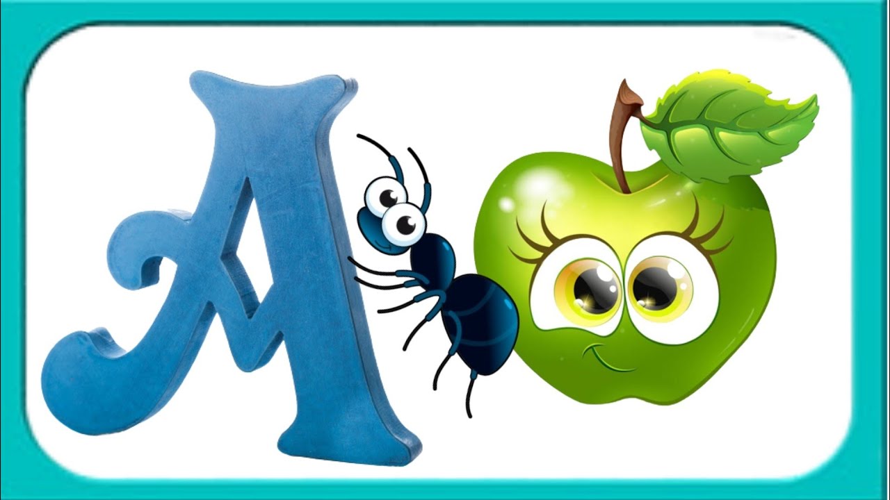 ABC Phonics Song | Phonics Song With Two Words | A For Apple,A For Ant ...