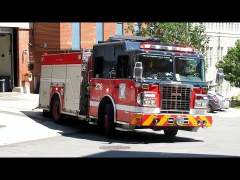 Montreal Fire Department - Engine 276 Returning To Quarters At Station ...