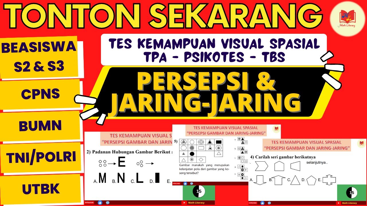 Tes Kemampuan Visual Spasial (Part 3)_Persepsi Gambar & Jaring-jaring ...
